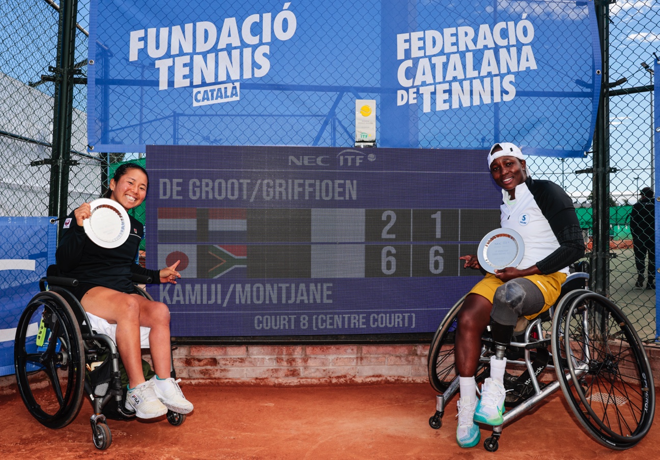'Gratitude all round' as Montjane-Kamiji lift Doubles Masters title | ITF
